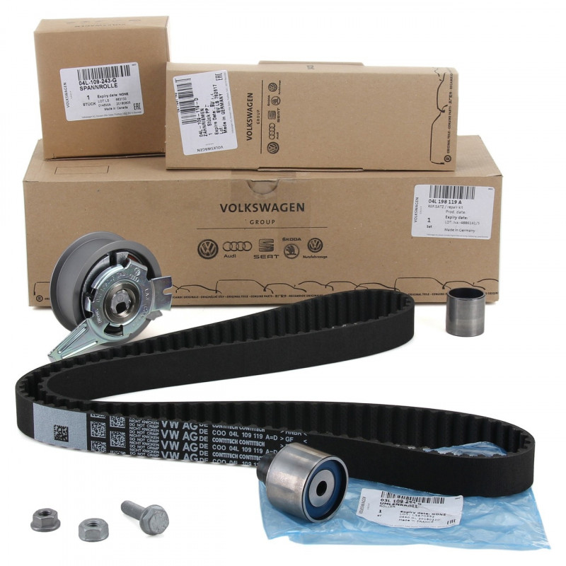 KIT DISTRIBUZIONE ORIGINALE AUDI SEAT SKODA VOLKSWAGEN | 04L198119A